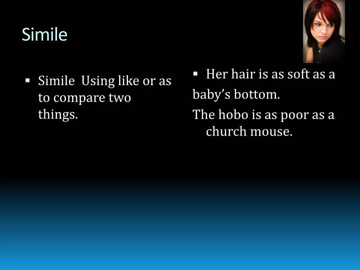 PPT - Simile PowerPoint Presentation, free download - ID:1972480