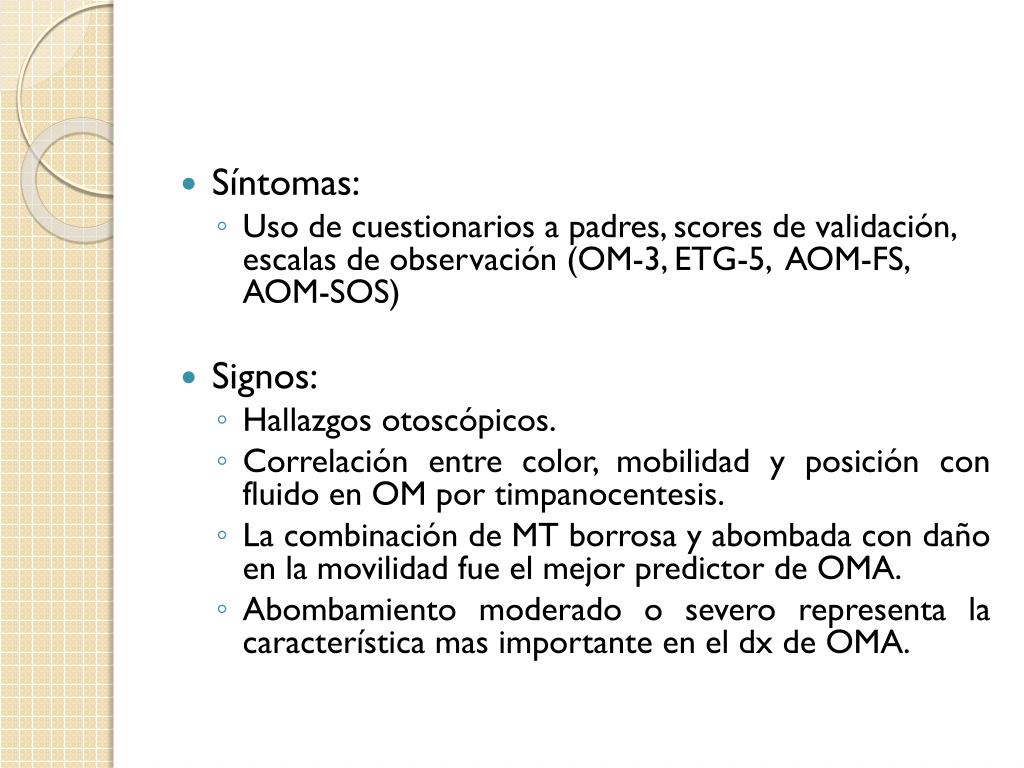 PPT - OTITIS MEDIA AGUDA ACTUALIZACION TERAPEUTICA PowerPoint ...