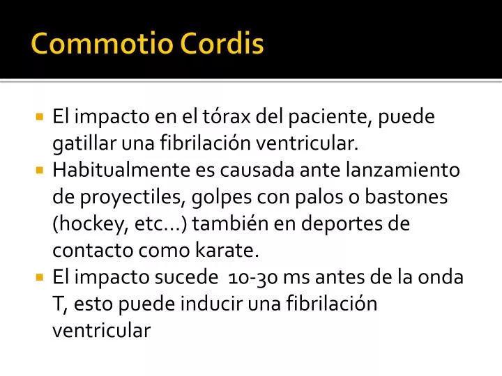 PPT - Commotio Cordis PowerPoint Presentation, free download - ID:1972932