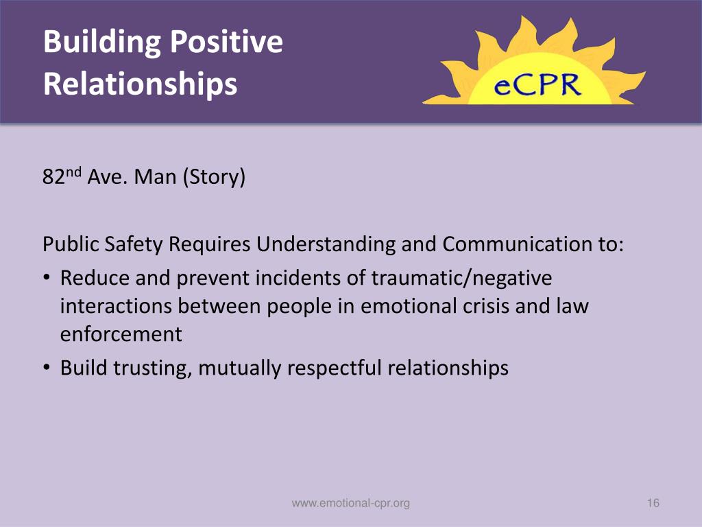 PPT - Emotional CPR: Saving Lives, Healing Communities April 9, 2013 ...