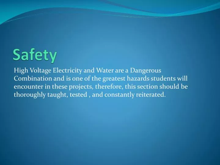 PPT - Safety PowerPoint Presentation, free download - ID:1974051