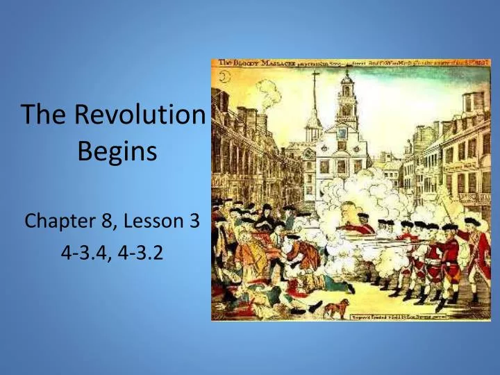 PPT - The Revolution Begins PowerPoint Presentation, free download - ID ...