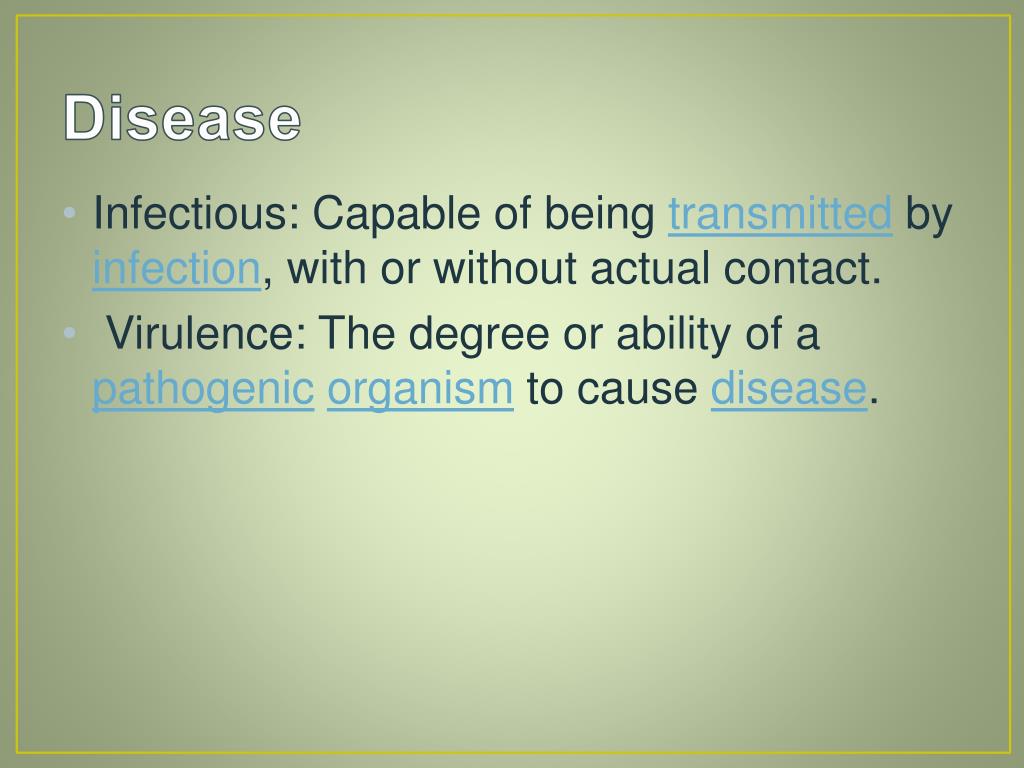 PPT - Health and Disease PowerPoint Presentation, free download - ID ...