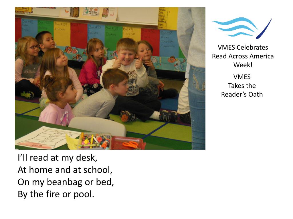 PPT - VMES Celebrates Read Across America Week With The NEA Read Across ...
