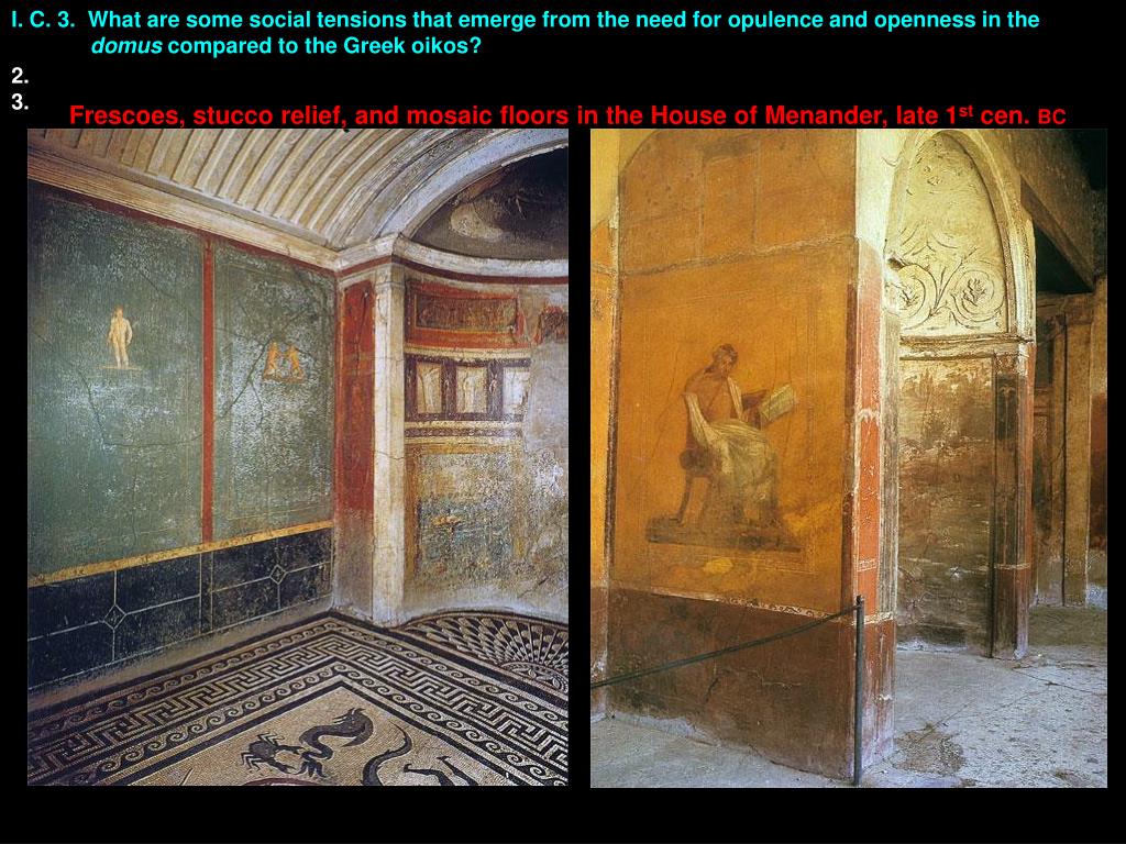 PPT - The Roman Domus : Architecture and Domestic Life in the Republic ...