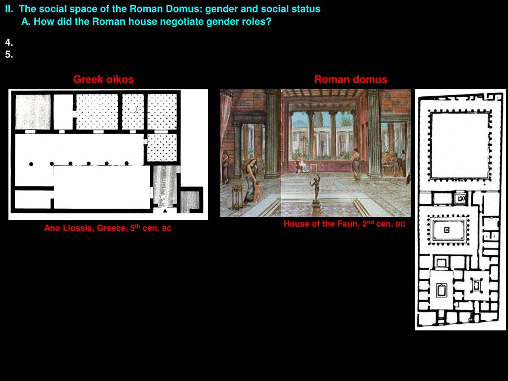 PPT - The Roman Domus : Architecture and Domestic Life in the Republic ...