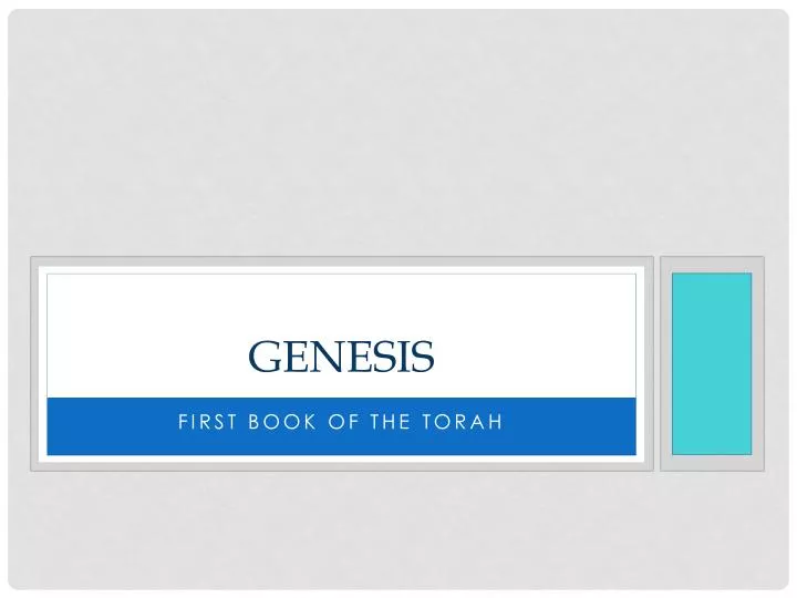 PPT - Genesis PowerPoint Presentation, free download - ID:1975942
