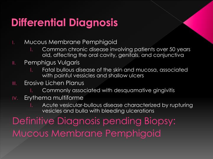 PPT - Benign Mucous Membrane Pemphigoid PowerPoint Presentation - ID ...