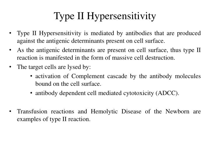 PPT - Hypersensitivity PowerPoint Presentation - ID:1976405