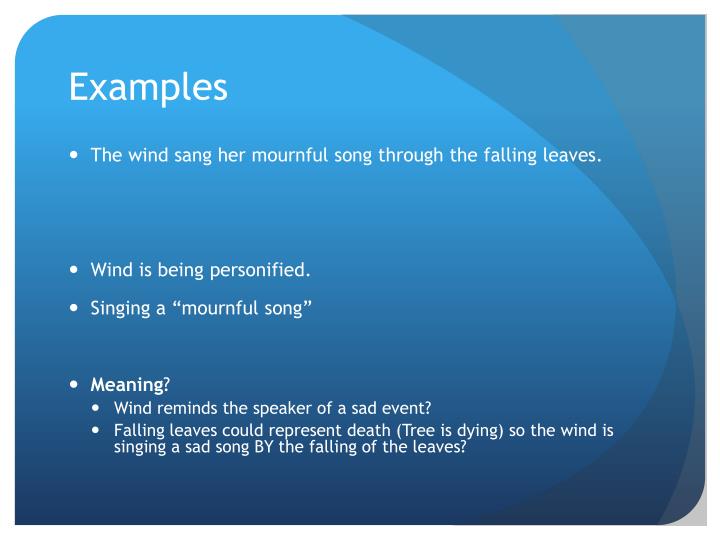 PPT - Personification PowerPoint Presentation - ID:1976791