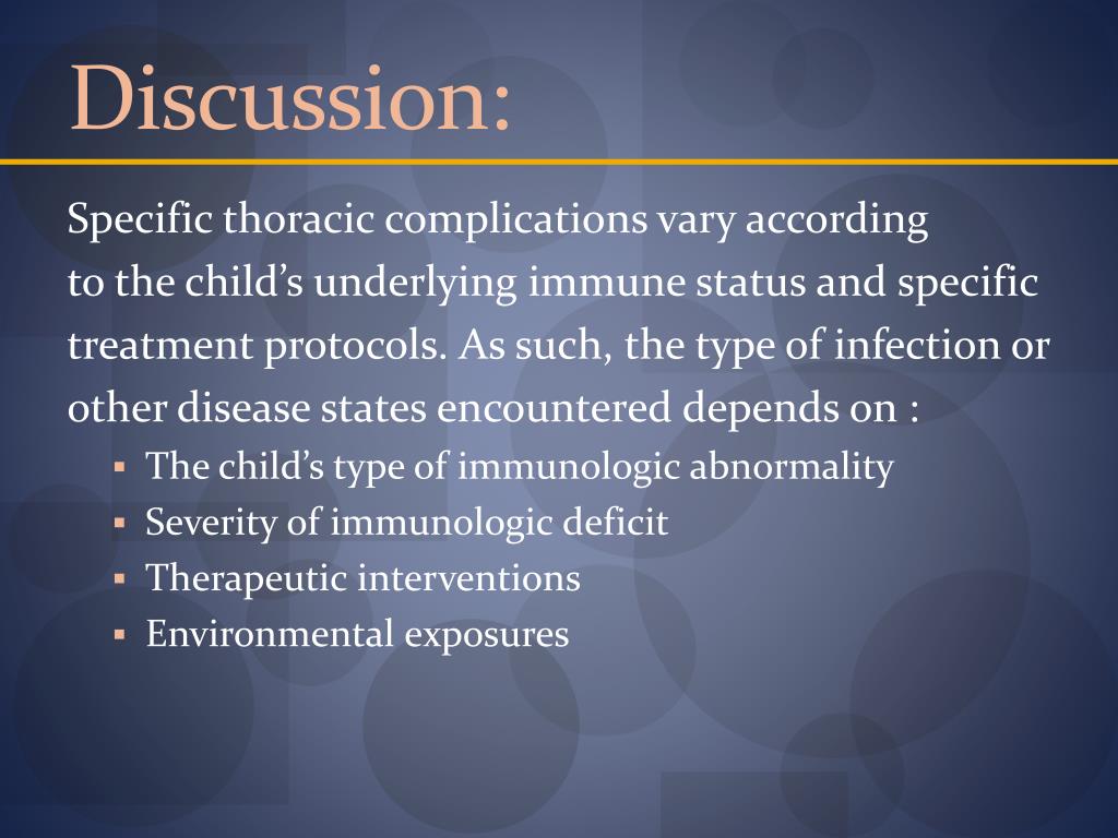 PPT - IMAGING OF CHEST INFECTIONS IN IMMUNOCOMPROMISED CHILD PowerPoint ...