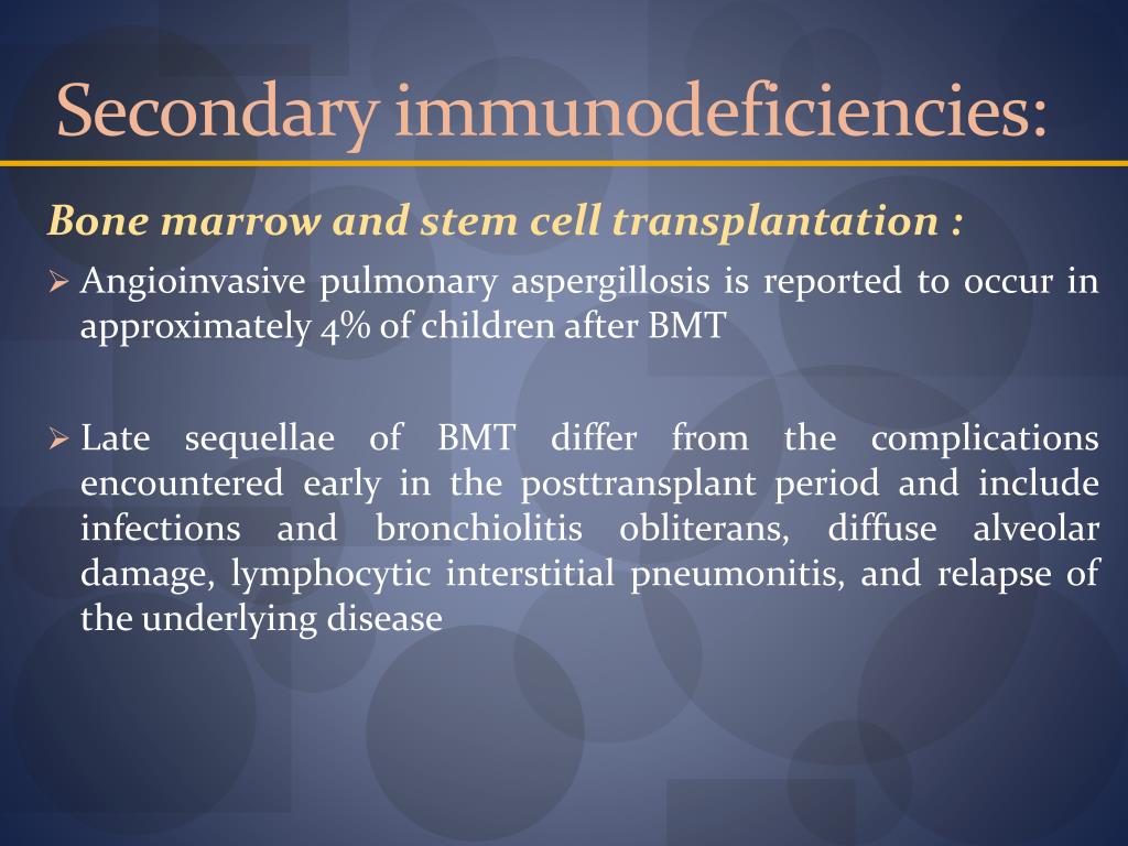 PPT - IMAGING OF CHEST INFECTIONS IN IMMUNOCOMPROMISED CHILD PowerPoint ...