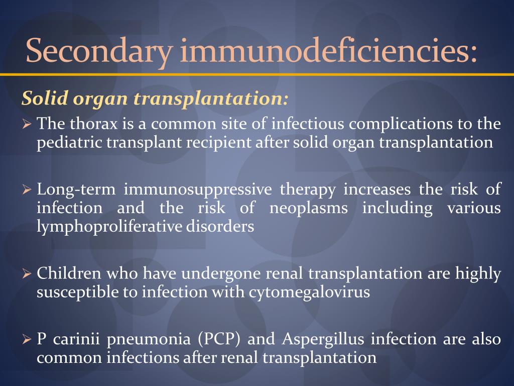 PPT - IMAGING OF CHEST INFECTIONS IN IMMUNOCOMPROMISED CHILD PowerPoint ...