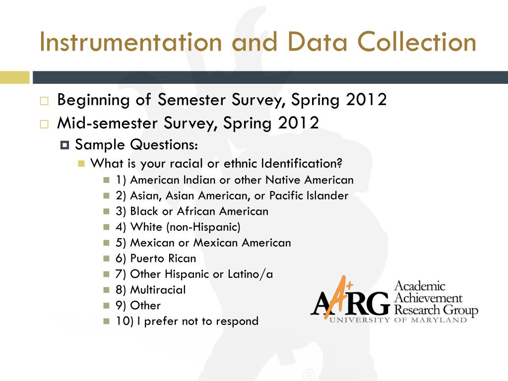 PPT - The Role of Self-Protection in Undergraduate Achievement ...