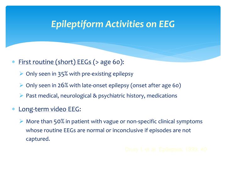 PPT - Epilepsy in the Elderly: Why is it Different? PowerPoint ...