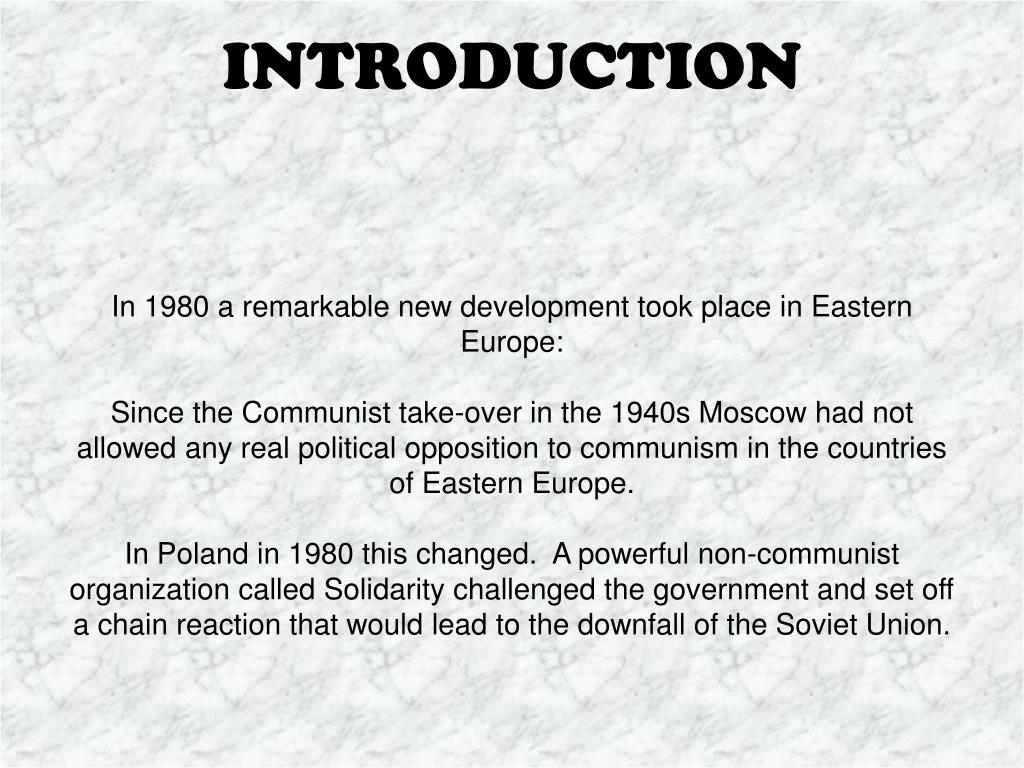 PPT - Eastern Europe and the Cold War 1948-1989 PowerPoint Presentation ...