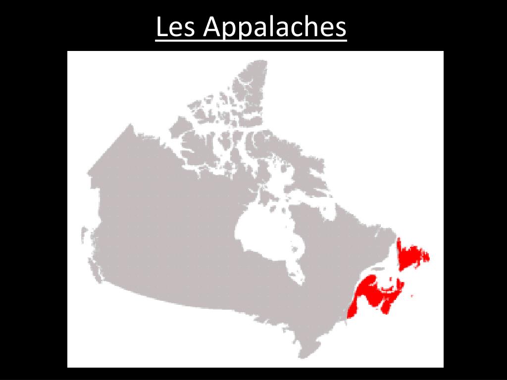 PPT - Les régions physiographiques du Canada PowerPoint Presentation ...