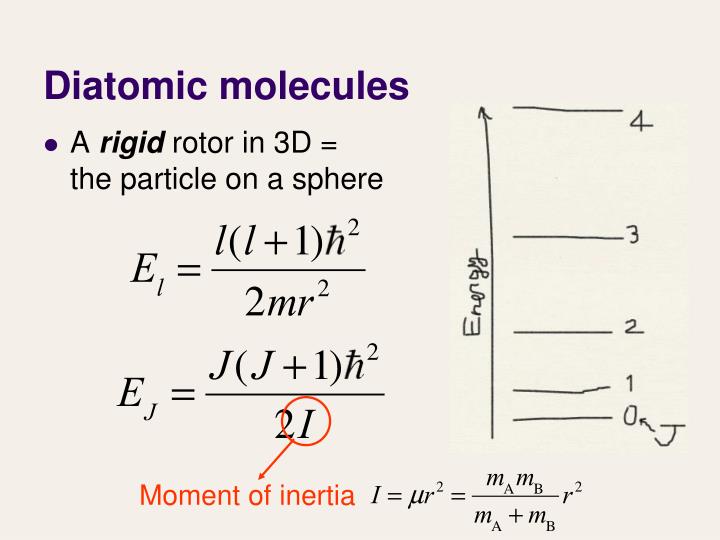 PPT - Lecture 33 Rotational spectroscopy: energies PowerPoint ...