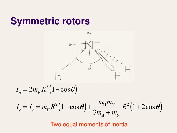PPT - Lecture 33 Rotational spectroscopy: energies PowerPoint ...