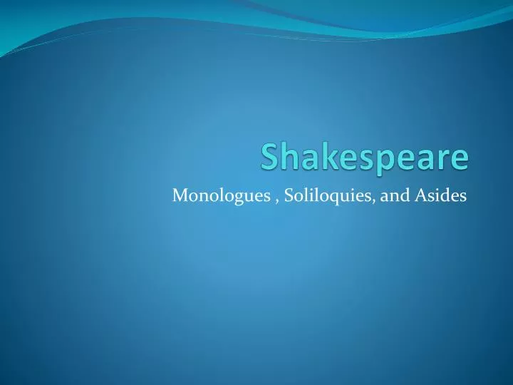 PPT - Shakespeare PowerPoint Presentation, free download - ID:1977492