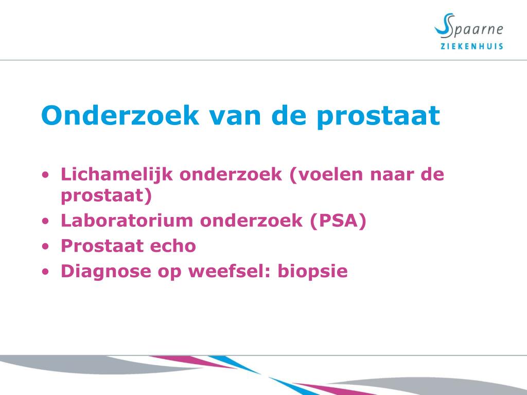 PPT - Prostaatkanker diagnostiek & behandeling PowerPoint Presentation ...