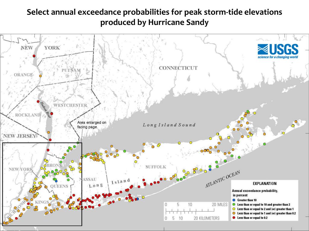 PPT - USGS Analysis of Storm-Tide Impacts from Hurricane Sandy, and ...