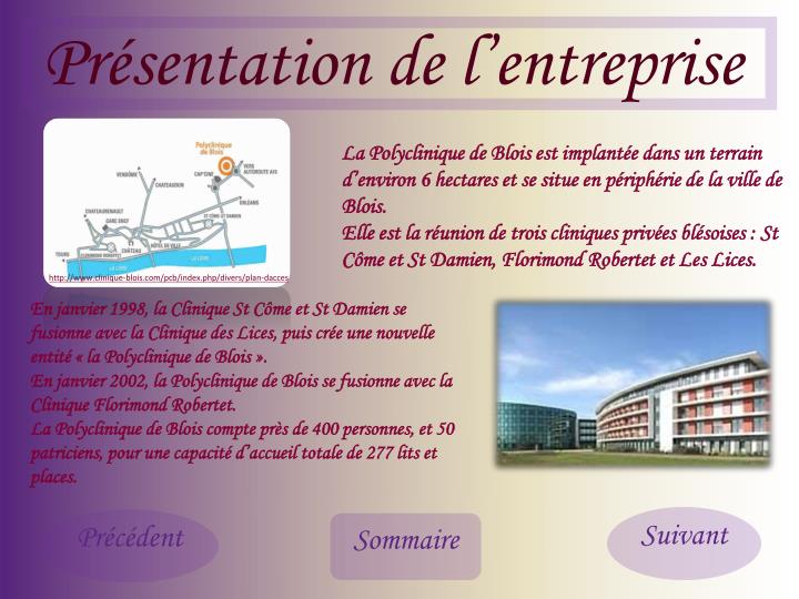 PPT - Rapport de stage en entreprise PowerPoint Presentation - ID:1978443