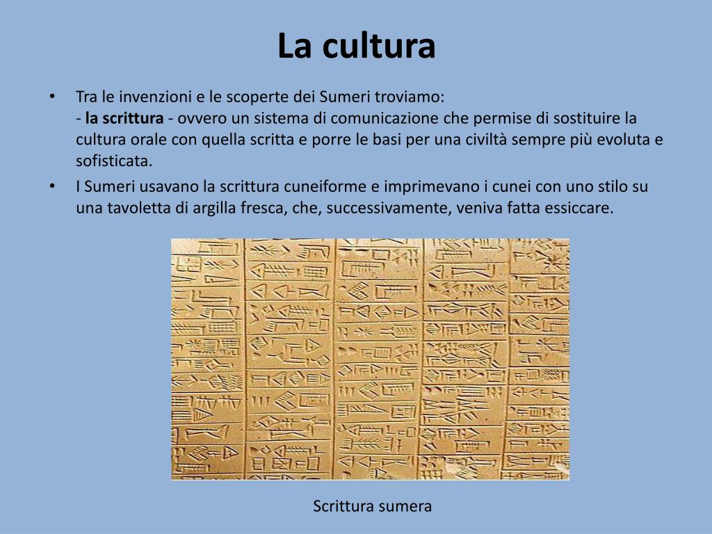 PPT - LA FAVOLOSA CIVILTÀ DEI SUMERI PowerPoint Presentation, free ...