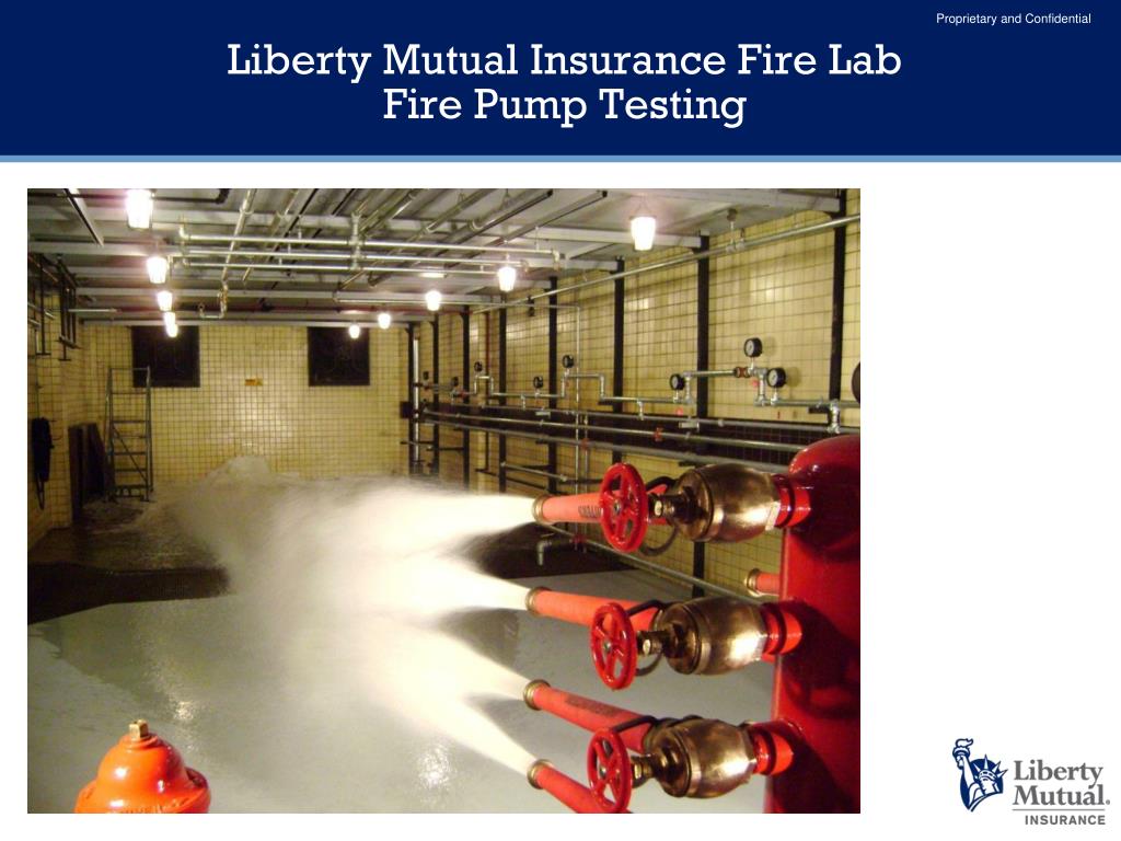 PPT - Liberty Mutual Insurance Fire Protection Laboratory PowerPoint ...