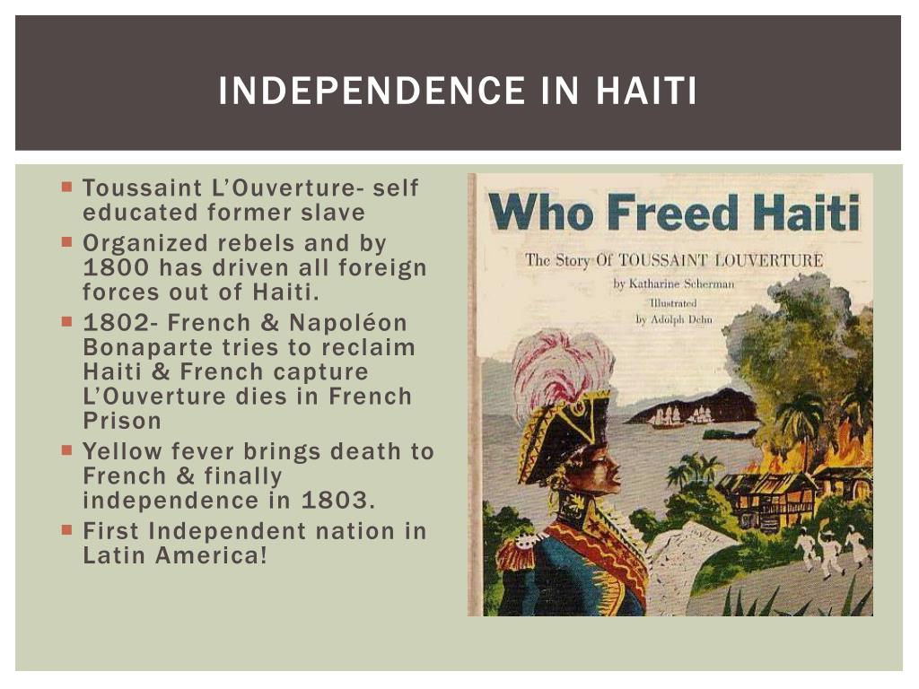 PPT - Revolution & Independence in Latin America PowerPoint ...