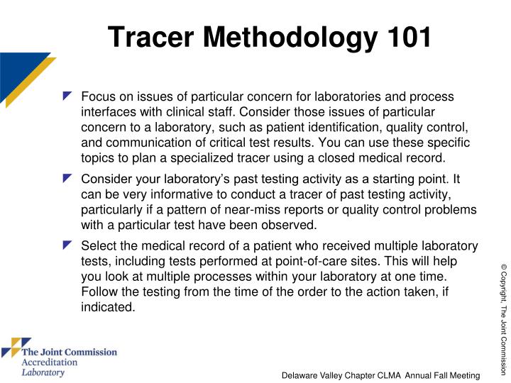 PPT - Tracer Methodology PowerPoint Presentation - ID:1979530