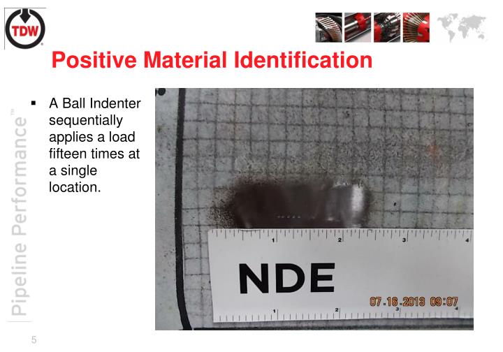 PPT - TDW Positive Material Identification PowerPoint Presentation - ID ...