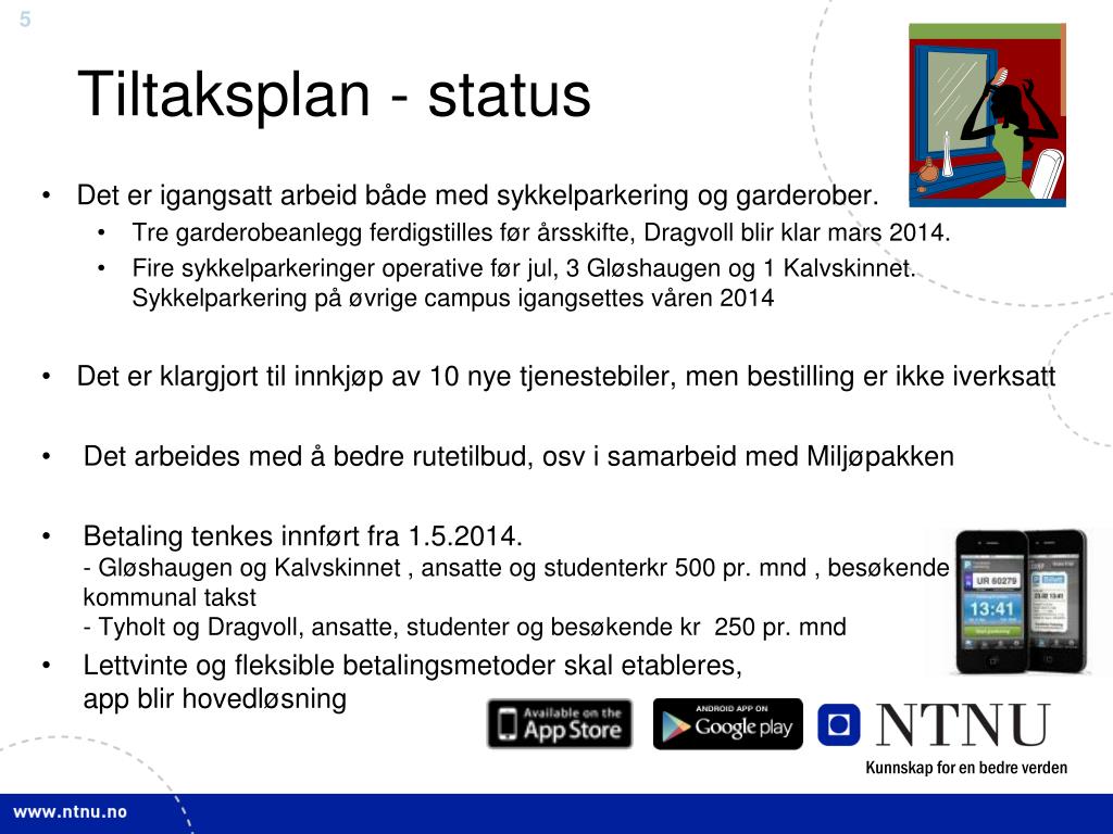 PPT - Ny parkeringspolitikk ved NTNU Status - november 2013 LOSAM UL ...