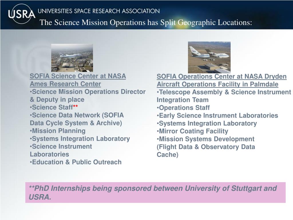 PPT - Stratospheric Observatory for Infrared Astronomy (SOFIA) Helen J ...
