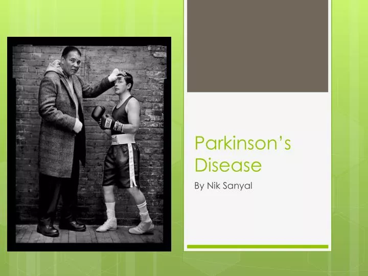 PPT - Parkinson’s Disease PowerPoint Presentation, free download - ID ...