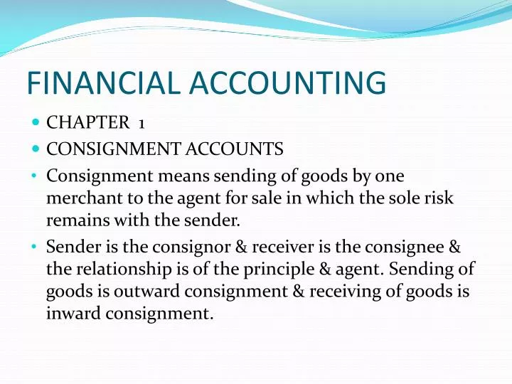 PPT - FINANCIAL ACCOUNTING PowerPoint Presentation, free download - ID ...