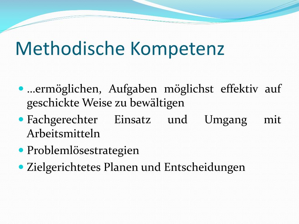PPT - Vermittlung von Schlüsselqualifikationen als Ziel ...
