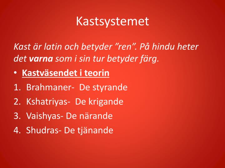 PPT - Hinduismen PowerPoint Presentation - ID:1981989