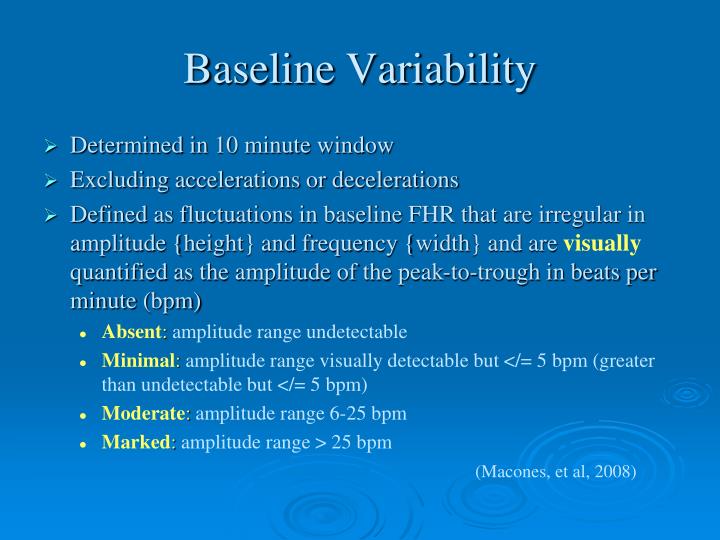 PPT - Fetal Heart Rate Monitoring: Terminology Update PowerPoint ...