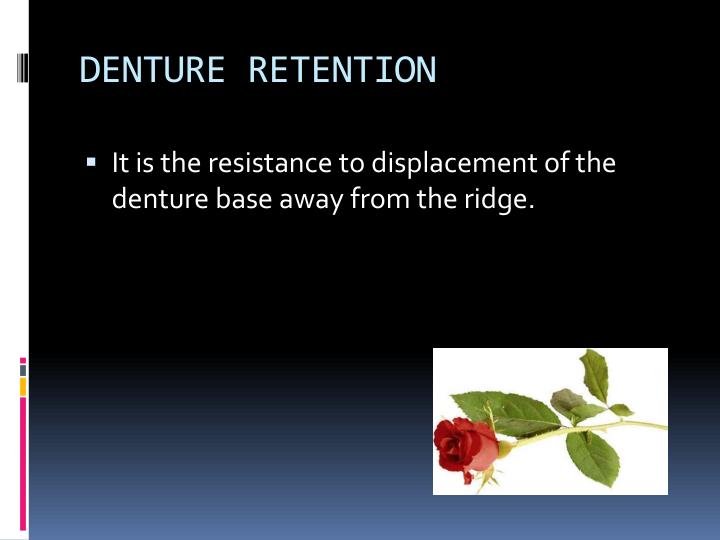 PPT - Dsp 332 principles of complete denture prosthodontics PowerPoint ...