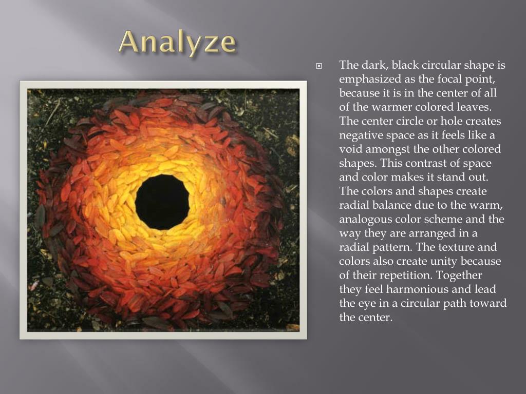 PPT - Andy Goldsworthy Rowan Leaves Laid Around Hole Yorkshire ...