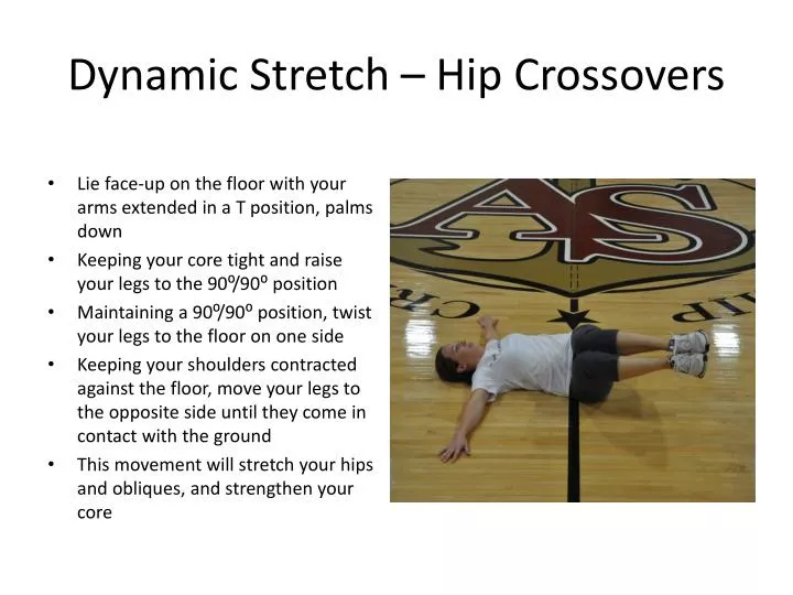 PPT - Dynamic Stretch – Hip Crossovers PowerPoint Presentation, free ...