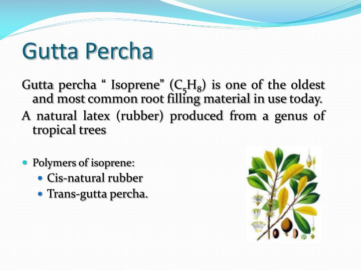 PPT - Endodontic Materials: Root canal obturation materials PowerPoint ...