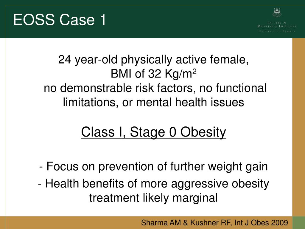 PPT - The Edmonton Obesity Staging System (EOSS) PowerPoint ...