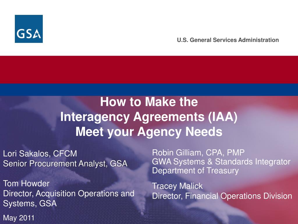 PPT - Robin Gilliam, CPA, PMP GWA Systems & Standards Integrator ...