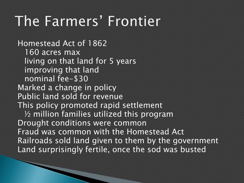 PPT - Day 105: The Great West and the Agricultural Revolution ...