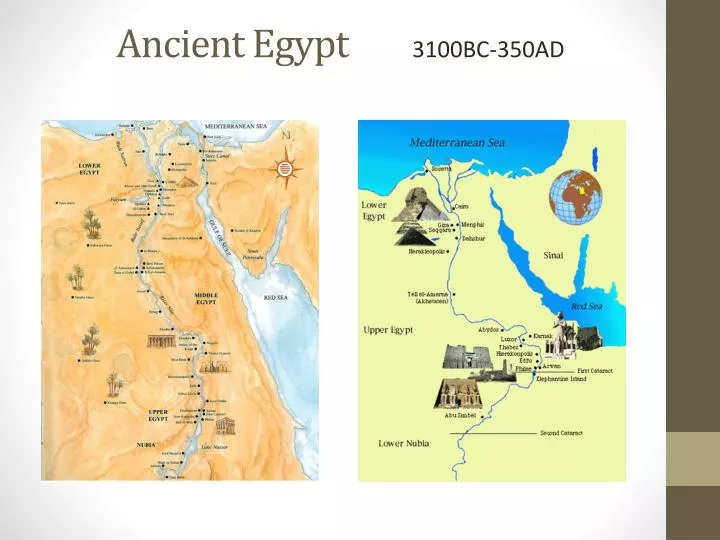 PPT - Ancient Egypt 3100BC-350AD PowerPoint Presentation, free download ...