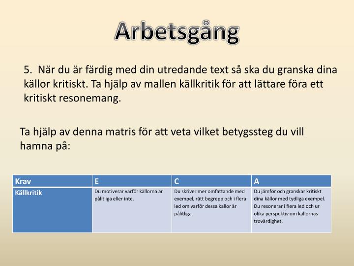 PPT - Utredande text PowerPoint Presentation - ID:1984299