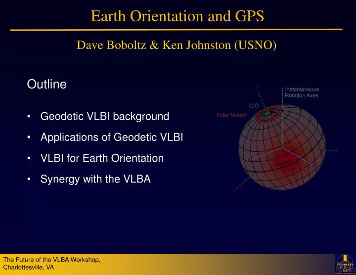 PPT - Earth Orientation and GPS PowerPoint Presentation, free download ...