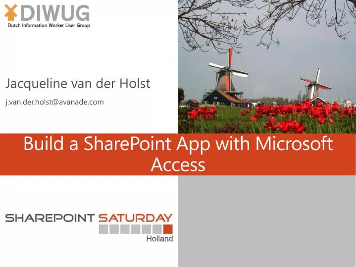 PPT - Build a SharePoint App with Microsoft Access PowerPoint ...